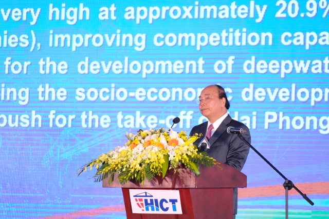 HICT - The first deep water terminal in the North of Vietnam